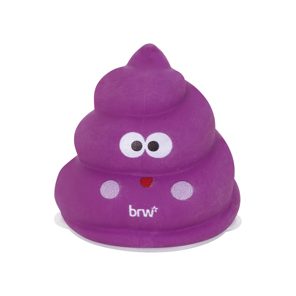 APONTADOR PLÁSTICO E BORRACHA - POOP - DISPLAY C/ 12 UN