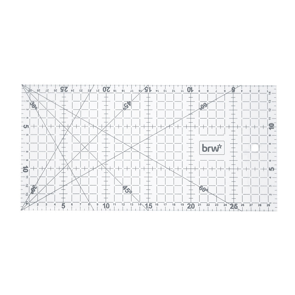 Régua Patchwork 30cm